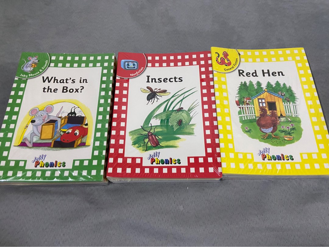 Jolly Phonics Readers Level 1 to 4 (complete set), Hobbies & Toys, Books & Magazines, Children's ...