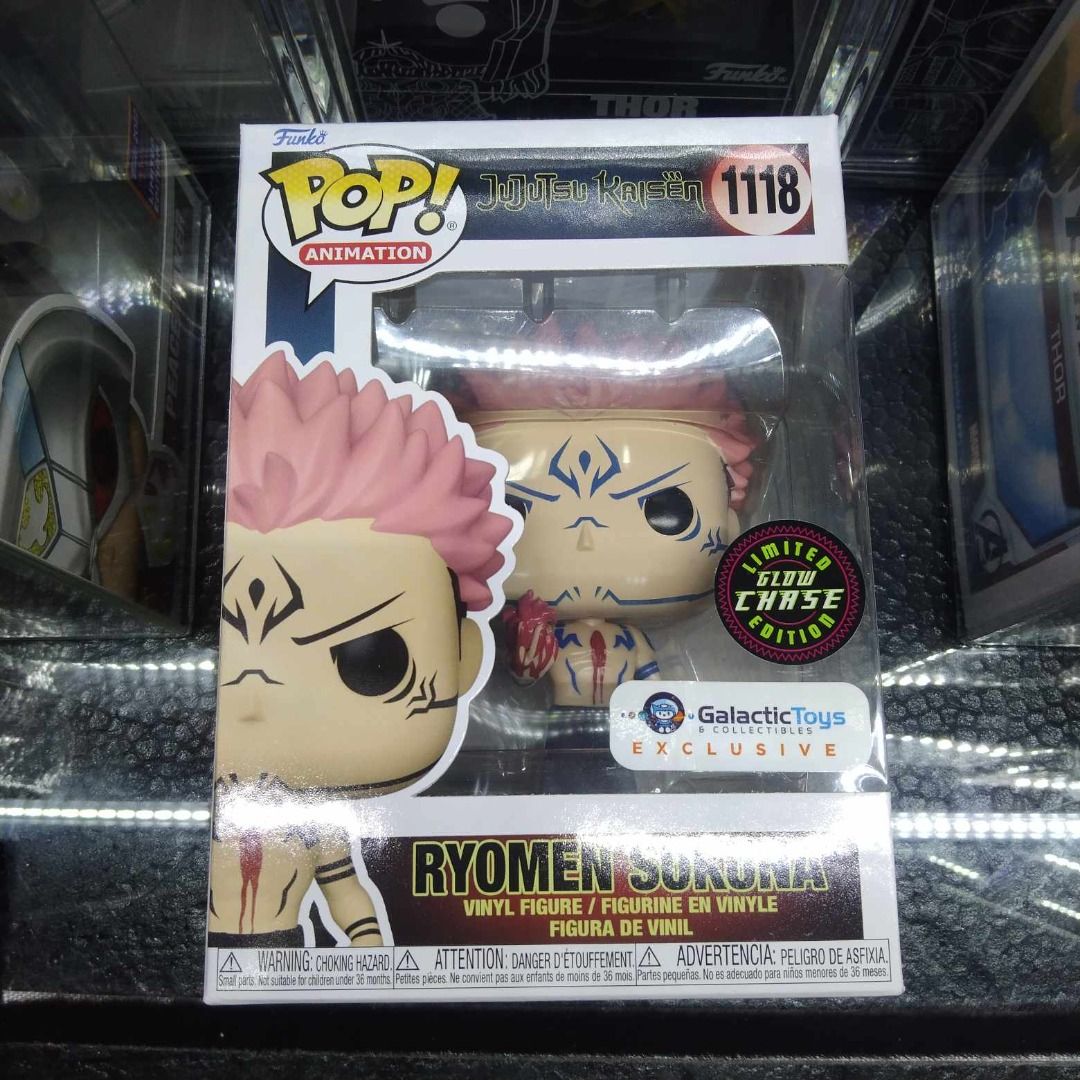 Jujutsu Kaisen: Ryomen Sukuna #1118 Glow Chase - Galactic Toys ...