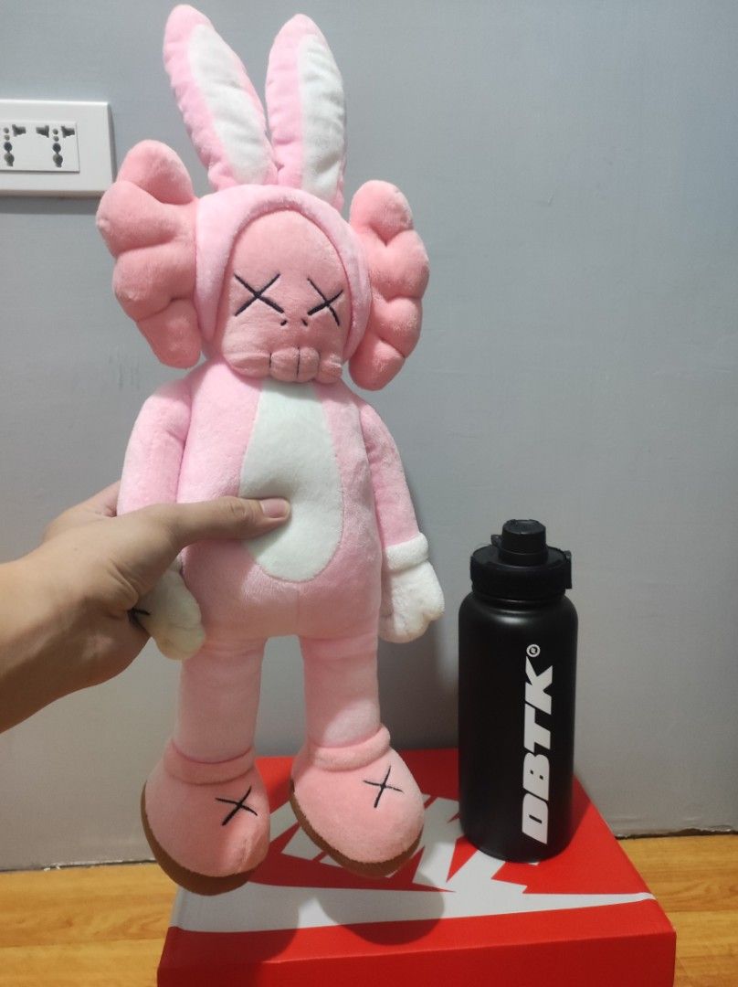 Kaws Lane Crawford Pink Rabbit, Hobbies & Toys, Toys & Games on Carousell