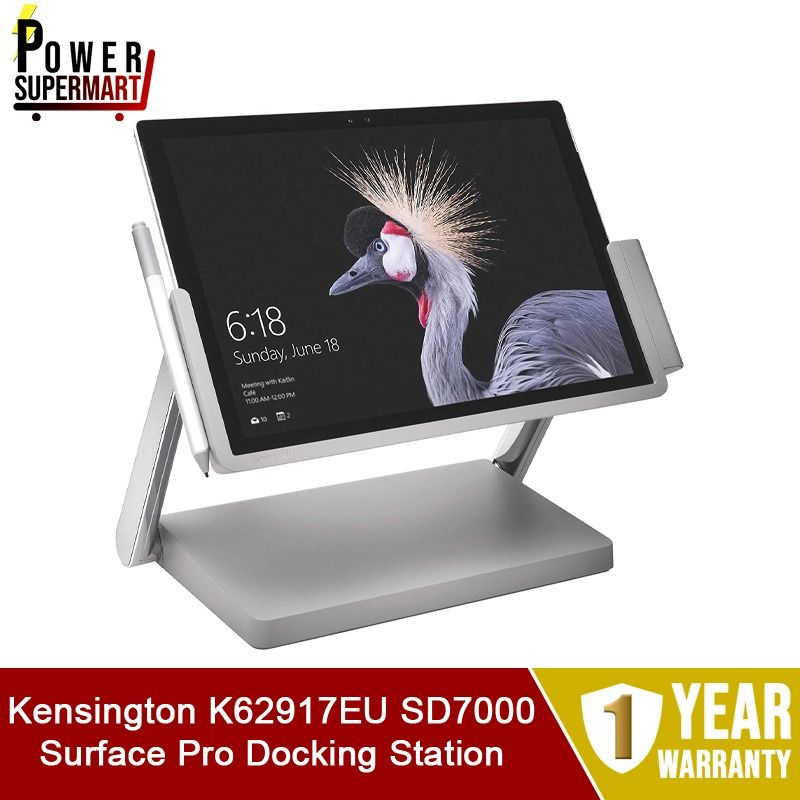 Kensington K62917EU SD7000 Surface Pro Docking Station. Supports 2 ...