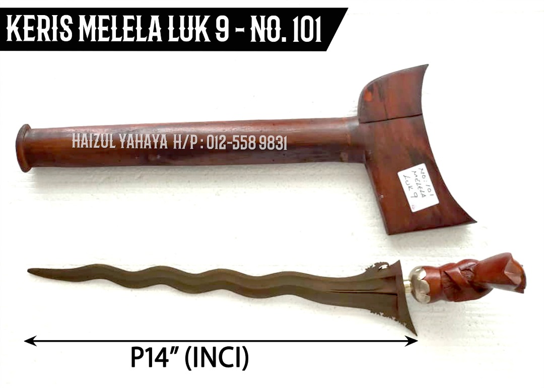 KERIS MELELA LUK 9 - NO. 101, Hobbies & Toys, Collectibles ...