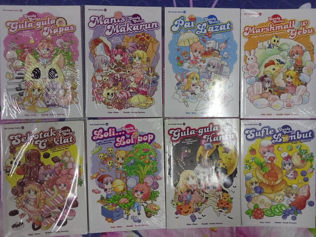 Komik Candy Cuties Vol. 1 - Vol. 8 Set Comic, Hobbies & Toys, Books ...