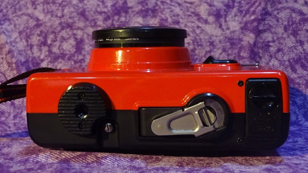 Konica C35 EFJ Film Camera Red with Konica Hexanon Lens 36mm f4 ...