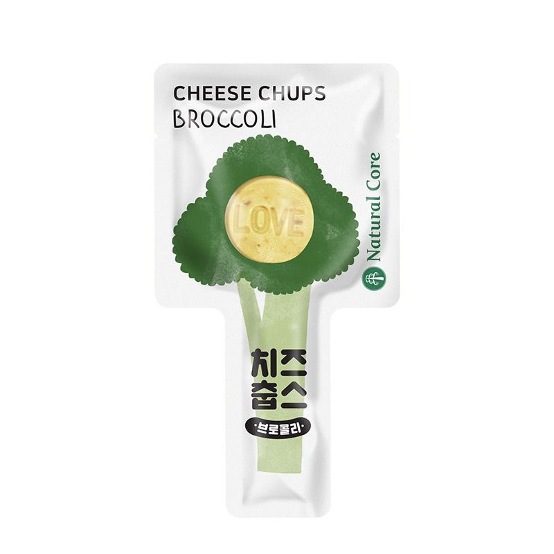 Korean Natural Core Cheese Chups / 16g / Dog Treats / Lollipop / Apple ...