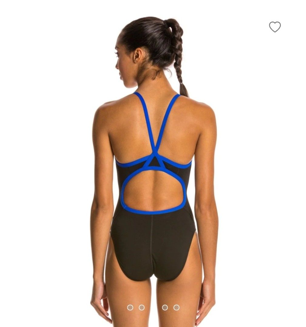 L Speedo Endurance Flyback One Piece Training Swimsuit Womens