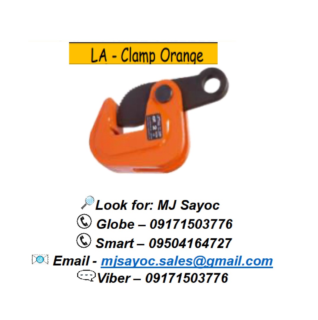LA - Clamp Orange, Commercial & Industrial, Construction Tools ...