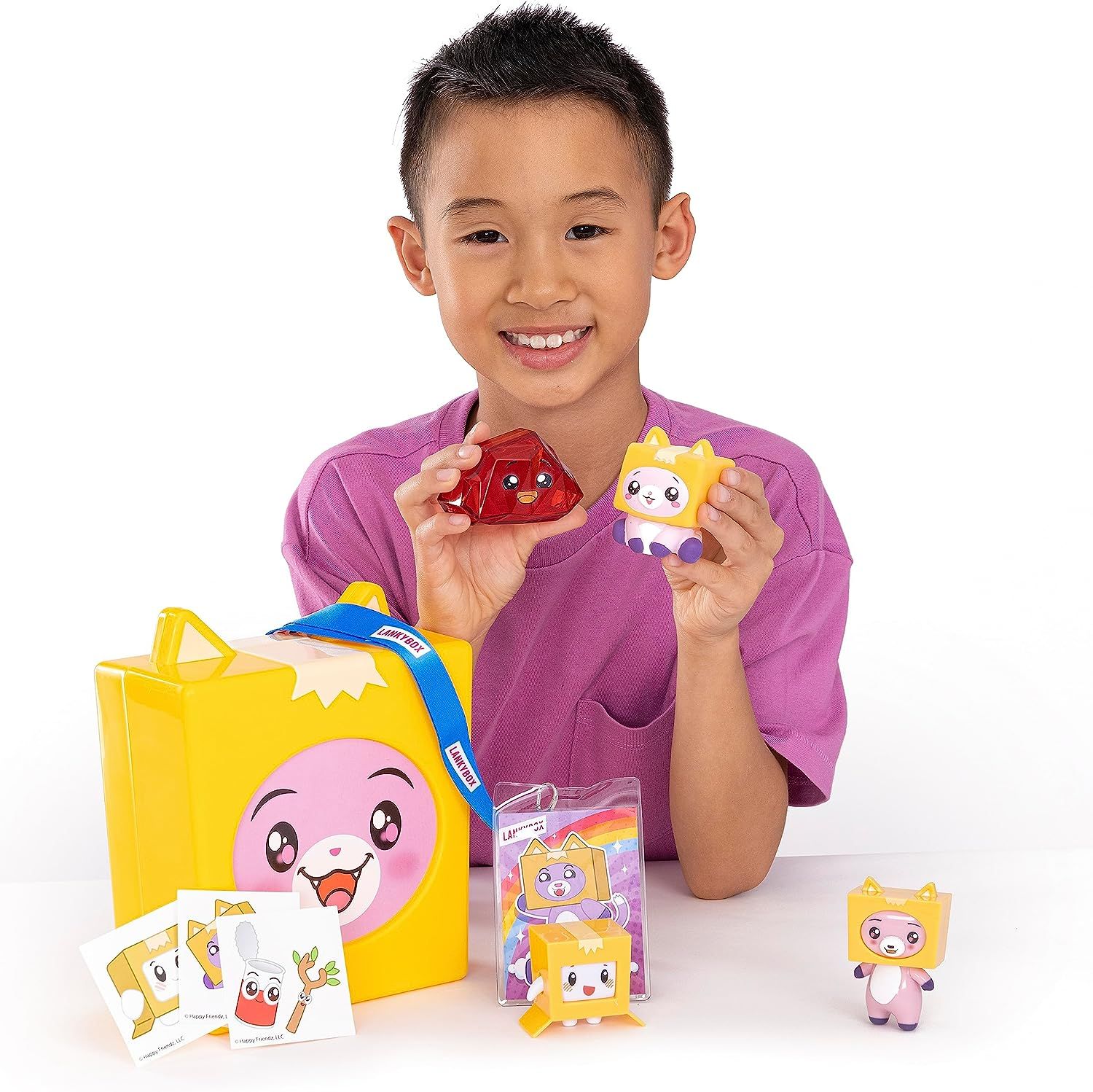 LankyBox Mini Foxy Mystery Box Foxy Mystery Box with 9 Exciting Toys to ...