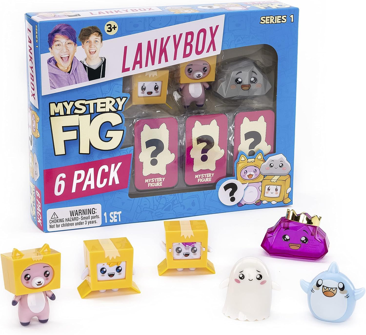LankyBox Mystery Figure - 6 Pack. for The Biggest LankyBox Fans, 6 of ...