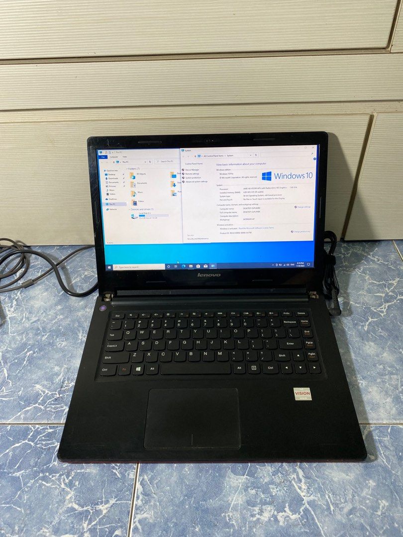 Laptop murah bajet . Sesuai untuk kerja / collage / kerja rumah ...