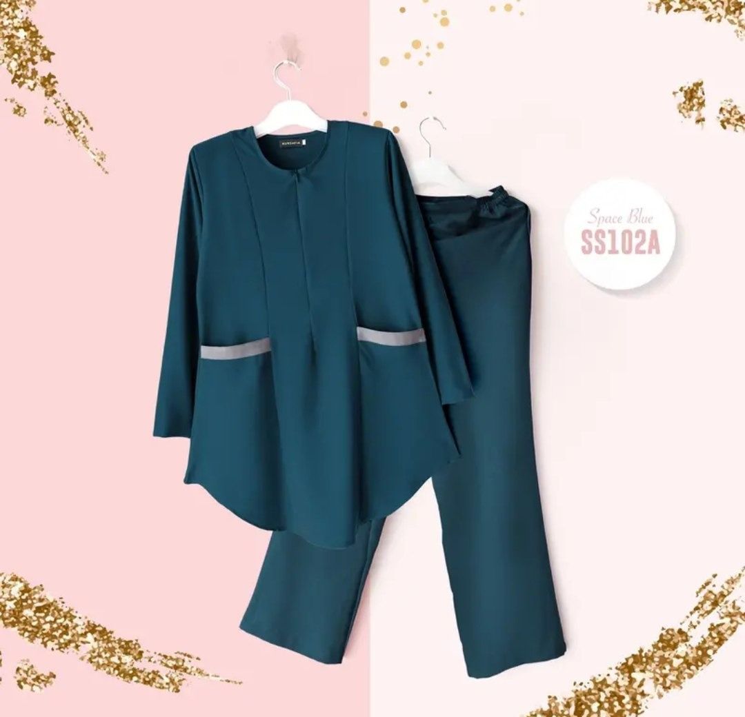 Laura Suit, Women's Fashion, Muslimah Fashion, Baju Kurung & sets on ...