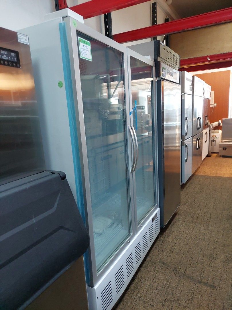 Lazer Double Glass Door Freezer, Model : LB-GDUF2, Dim : 1215mm x 700mm ...