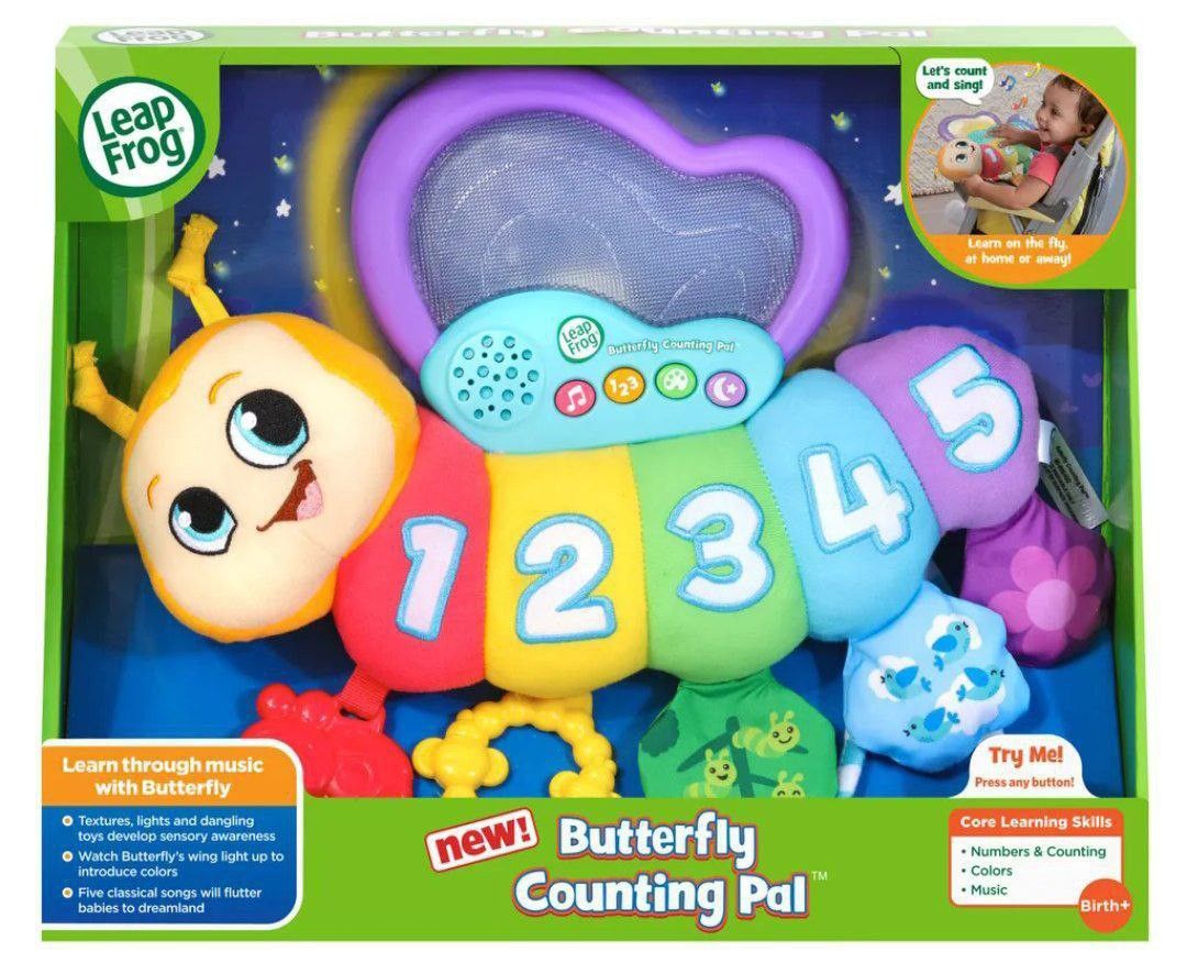 LEAPFROG BUTTERFLY COUNTING PAL, Hobbies & Toys, Toys & Games on Carousell