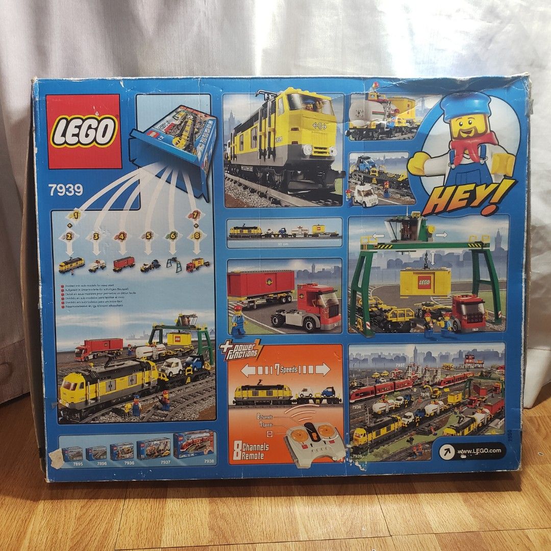 Lego 7939 City Cargo Train [RAILS SET ONLY AVAILABLE], Hobbies & Toys ...