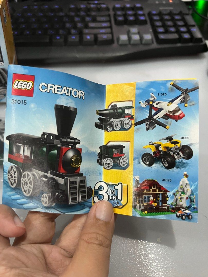 Lego Creator 31015 Emerald Express (Retired set) BIB, Hobbies & Toys ...