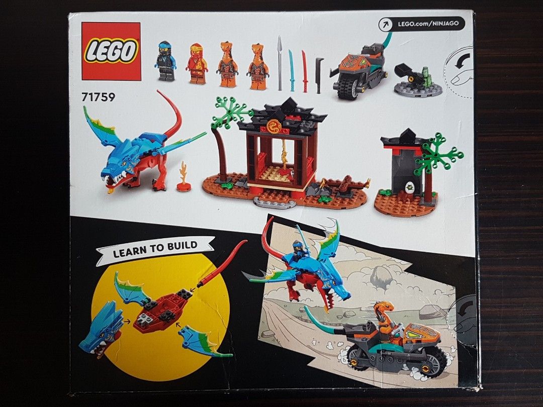Lego Ninjago Ninja Dragon Temple Set 71759, Hobbies & Toys, Toys ...
