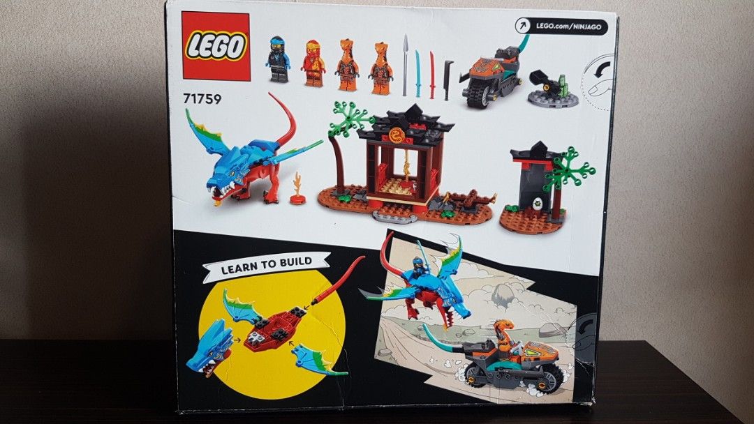 Lego Ninjago Ninja Dragon Temple Set 71759, Hobbies & Toys, Toys ...