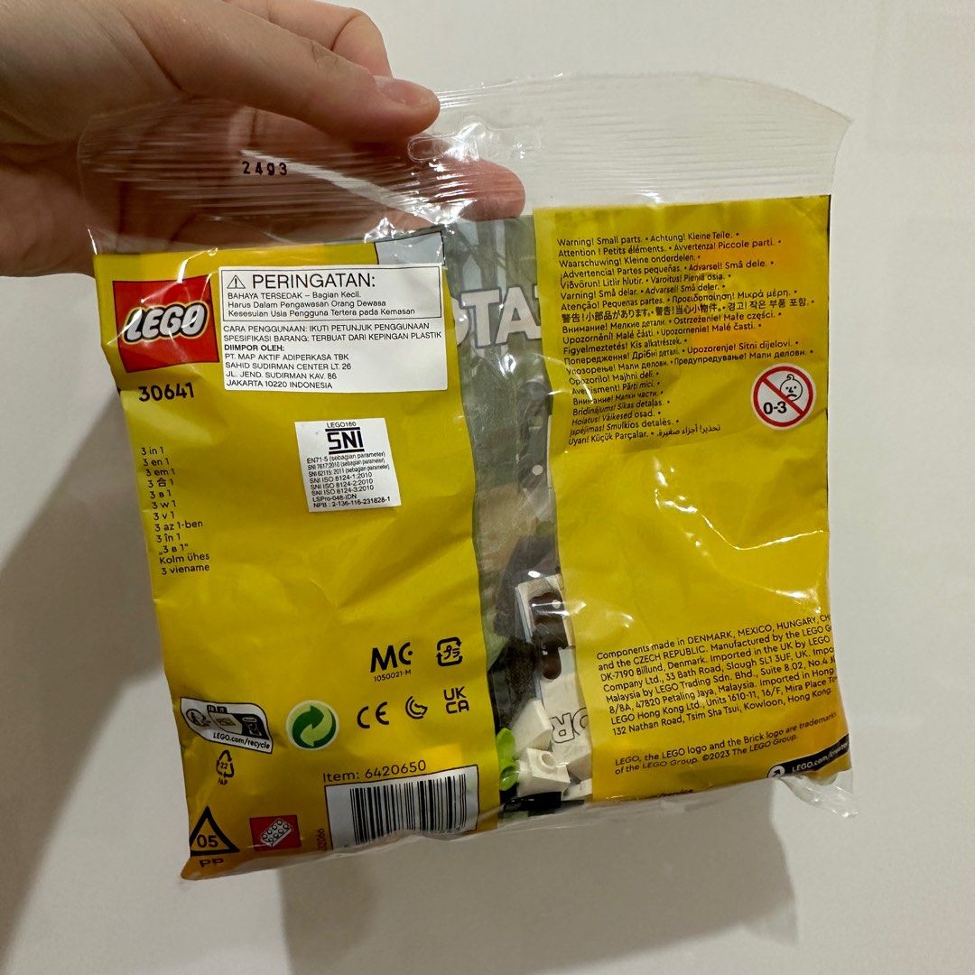 NEW Lego Polybag Creator 3 in 1 Panda, Toys & Collectibles, Mainan di ...