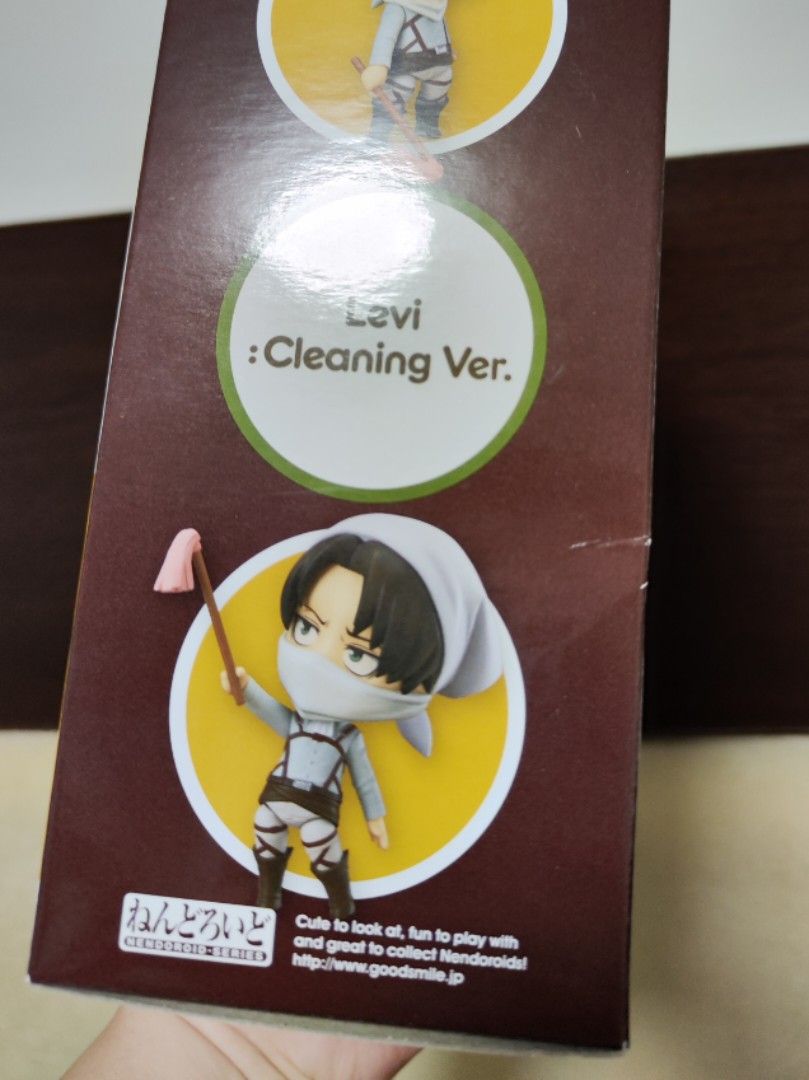 Levi Cleaning Ver. Nendoroid, Hobbies & Toys, Toys & Games on Carousell