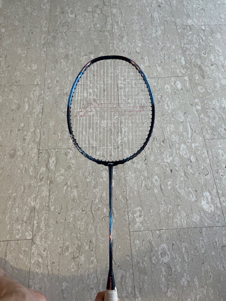 Li Ning Axforce 90 Dragon Badminton Racket, Sports Equipment, Sports ...