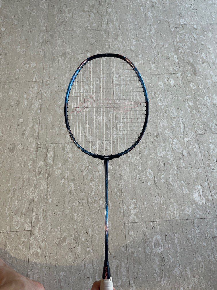 Li Ning Axforce 90 Dragon Badminton Racket, Sports Equipment, Sports ...