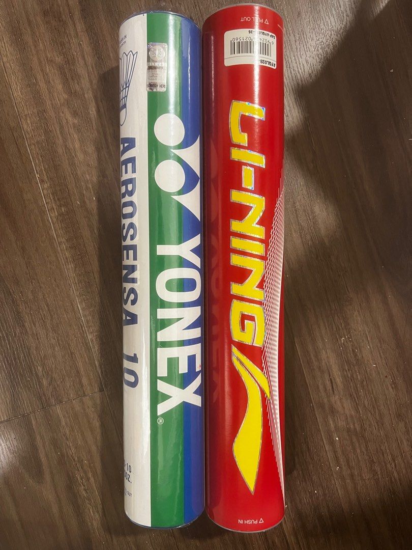 LiNing + Yonex Shuttle cocks, Sports Equipment, Sports & Games, Racket ...