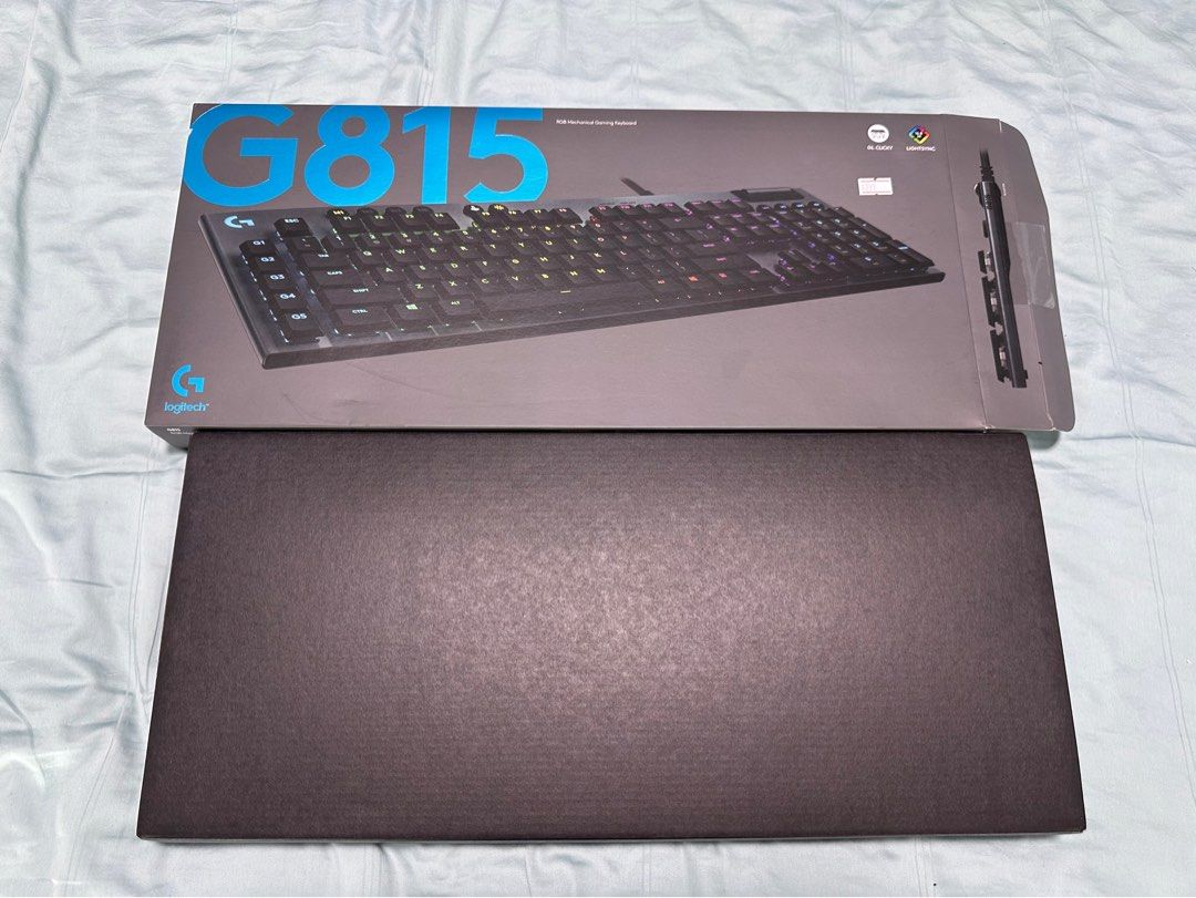 Logitech Lightsync G815 Keyboard, Computers & Tech, Parts & Accessories ...