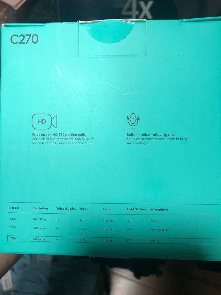 Logitech Webcam C Computers Tech Parts Accessories Webcams On Carousell