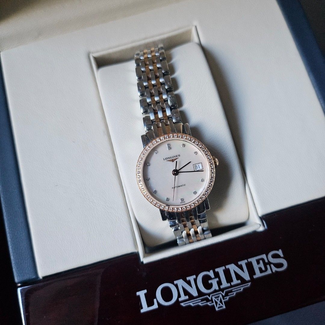 authentic longines watch, with 12 diamond, Luxury, Watches on Carousell