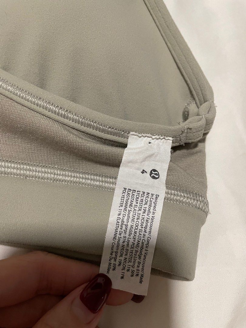 BN LULULEMON Flow Y Nulu Sports Bra, Women's Fashion, Activewear on Carousell