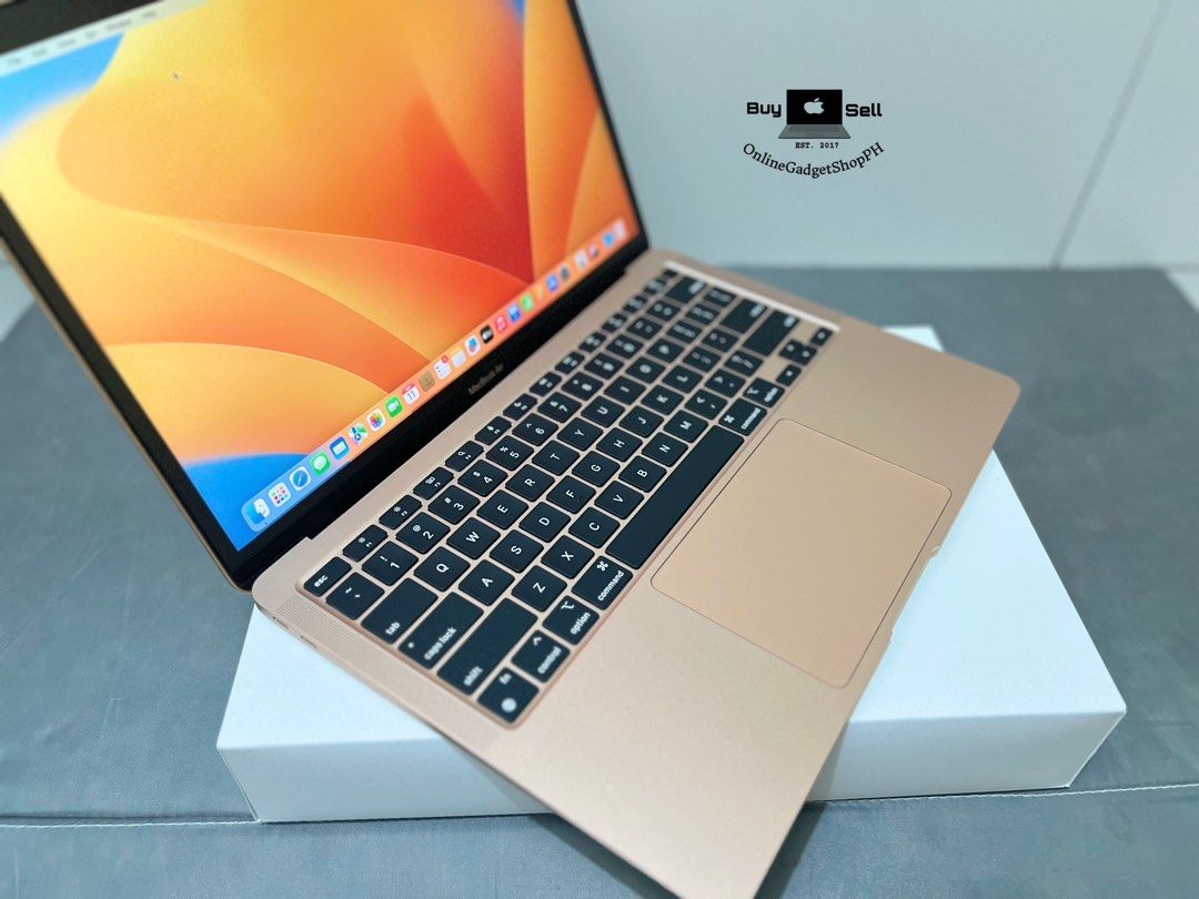 Macbook Air M1 Gold 13inch 2020 Year Model, Computers & Tech, Laptops & Notebooks on Carousell