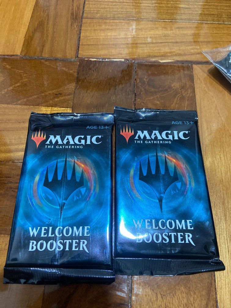 Magic of the gathering , welcome booster, 興趣及遊戲, 玩具 & 遊戲類 - Carousell