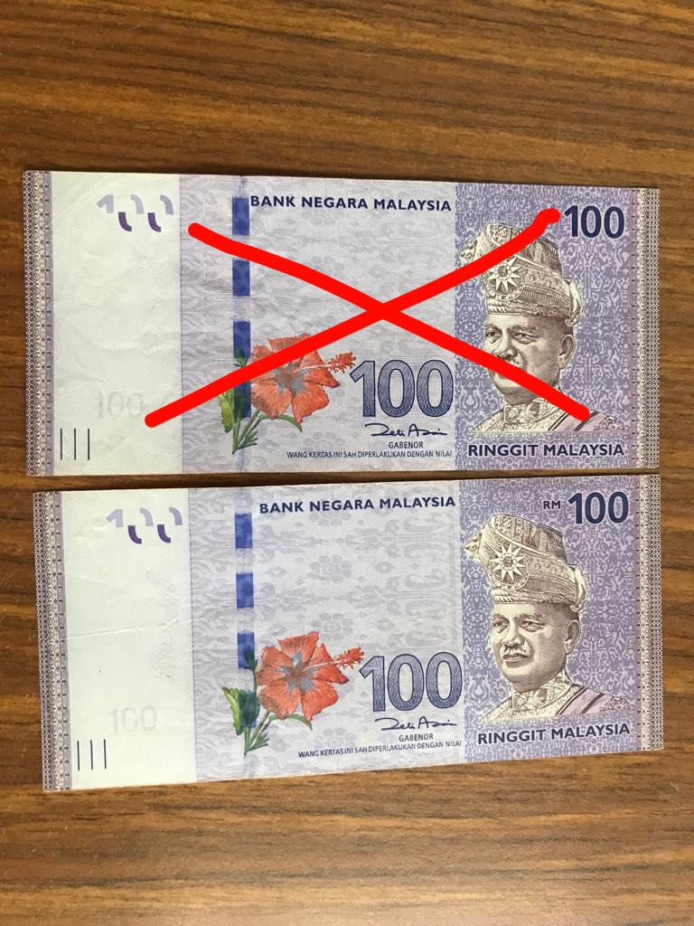Malaysia RM100 ZC Replacement note (1 pc), Hobbies & Toys, Memorabilia ...