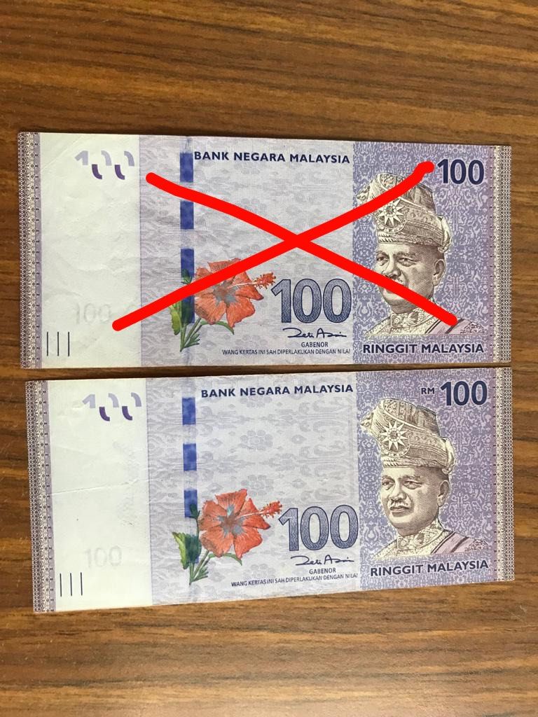 Malaysia RM100 ZC Replacement note (1 pc), Hobbies & Toys, Memorabilia ...