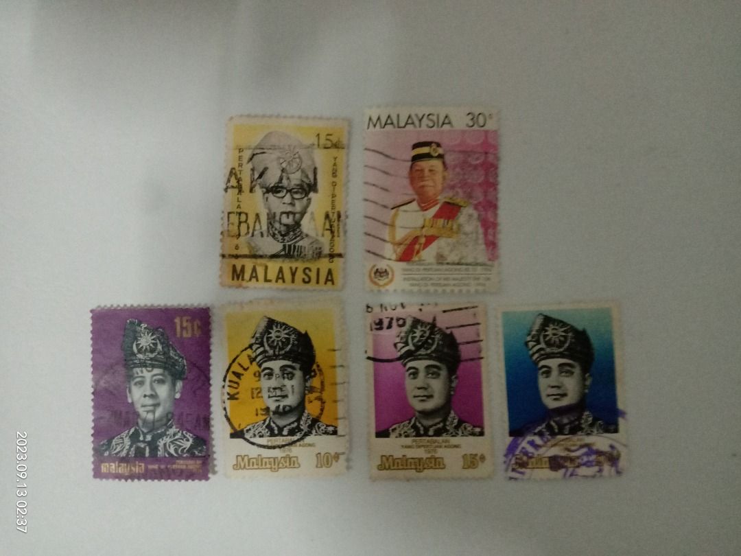 Malaysian stamps coronation, Hobbies & Toys, Collectibles & Memorabilia, Stamps & Prints on ...