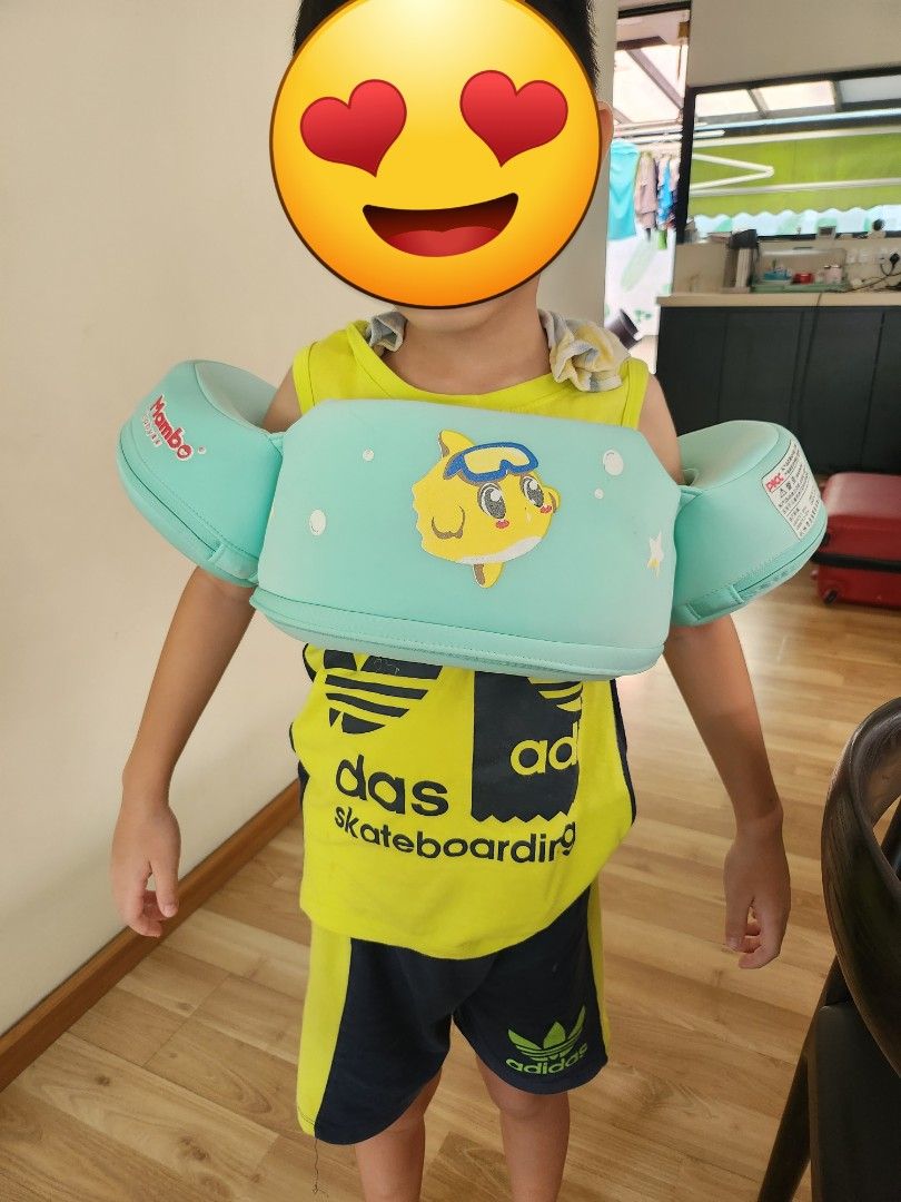 Mambo baby swimming arm floats, Babies & Kids, Infant Playtime on Carousell