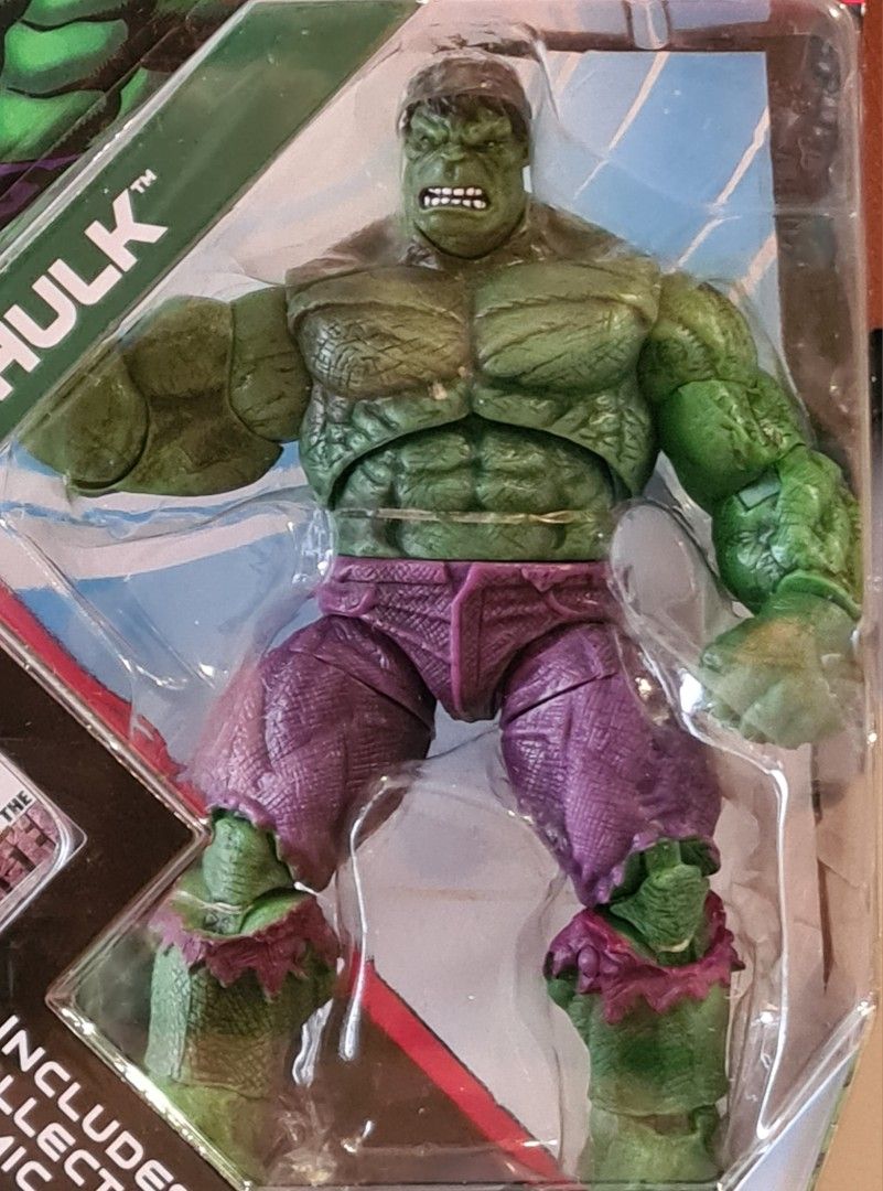 MARVEL UNIVERSE 3.75" : HULK & GREY HULK & RED HULK SET, Hobbies & Toys, Toys & Games on Carousell