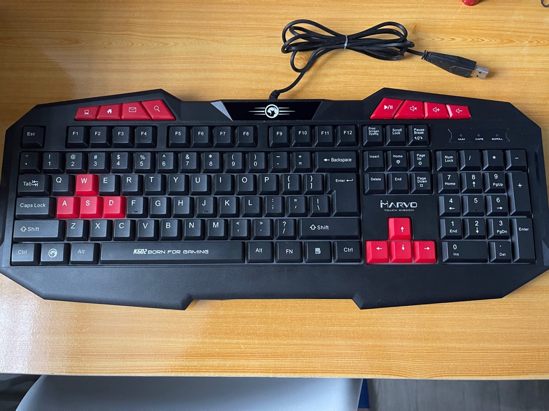 Marvo K602 RGB Keyboard, Computers & Tech, Parts & Accessories ...