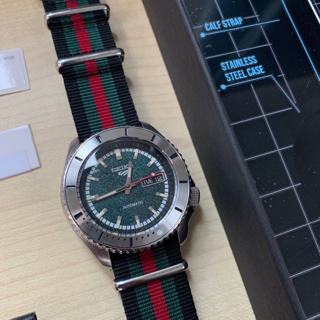 Masked Rider x Seiko 5 Sports 55th Anniversary Kamen Rider Watch, Men's ...