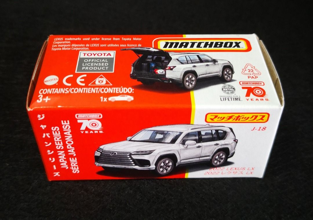 Matchbox 2022 Lexus LX Japan Series White Toyota, Hobbies & Toys, Toys ...