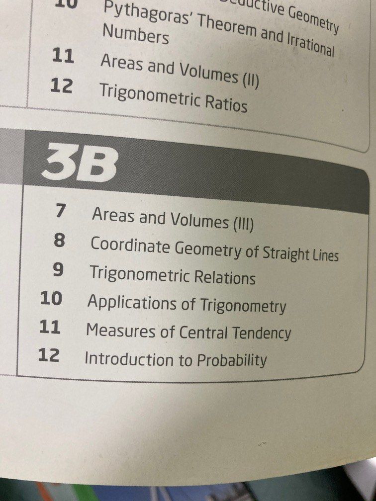 Mathematics in action 3B, 興趣及遊戲, 書本 & 文具, 教科書 - Carousell