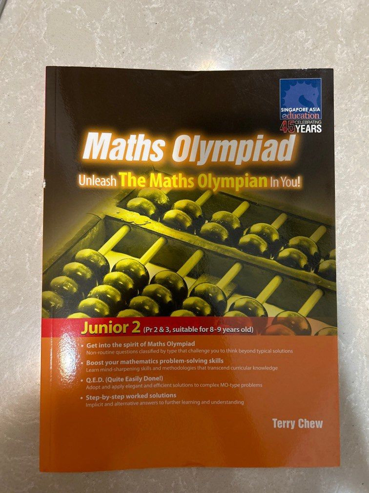 Maths Olympiad Junior 2 by Terry Chew, Hobbies & Toys, Books ...
