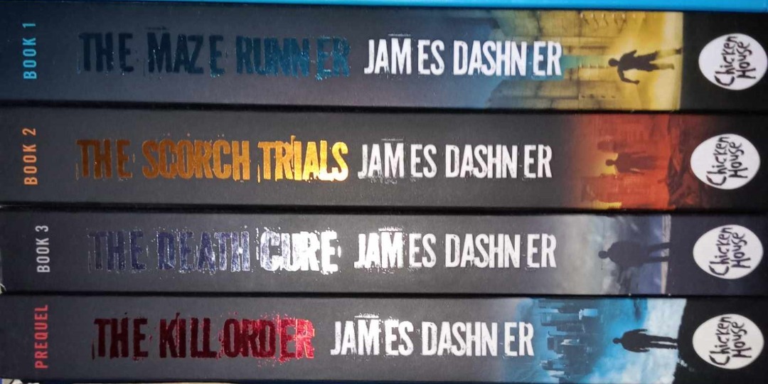 Maze Runner set of 4, Hobbies & Toys, Books & Magazines, Fiction & Non ...