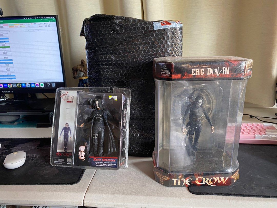 Mcfarlane Neca The Crow Collection set, Hobbies & Toys, Toys & Games on ...