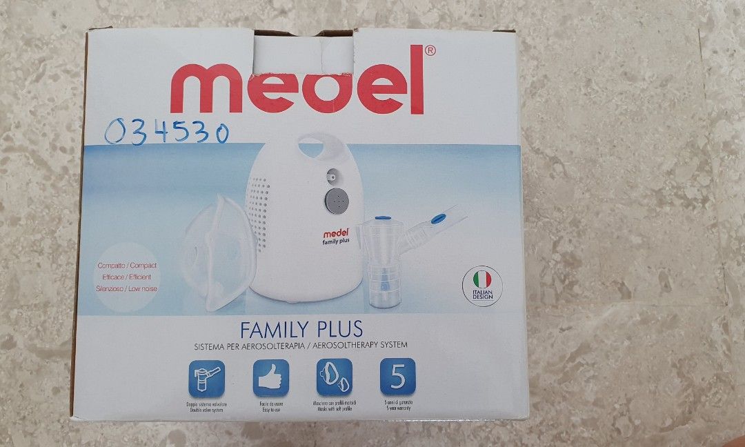 Medel Family Plus Nebuliser, Health & Nutrition, Medical Supplies ...