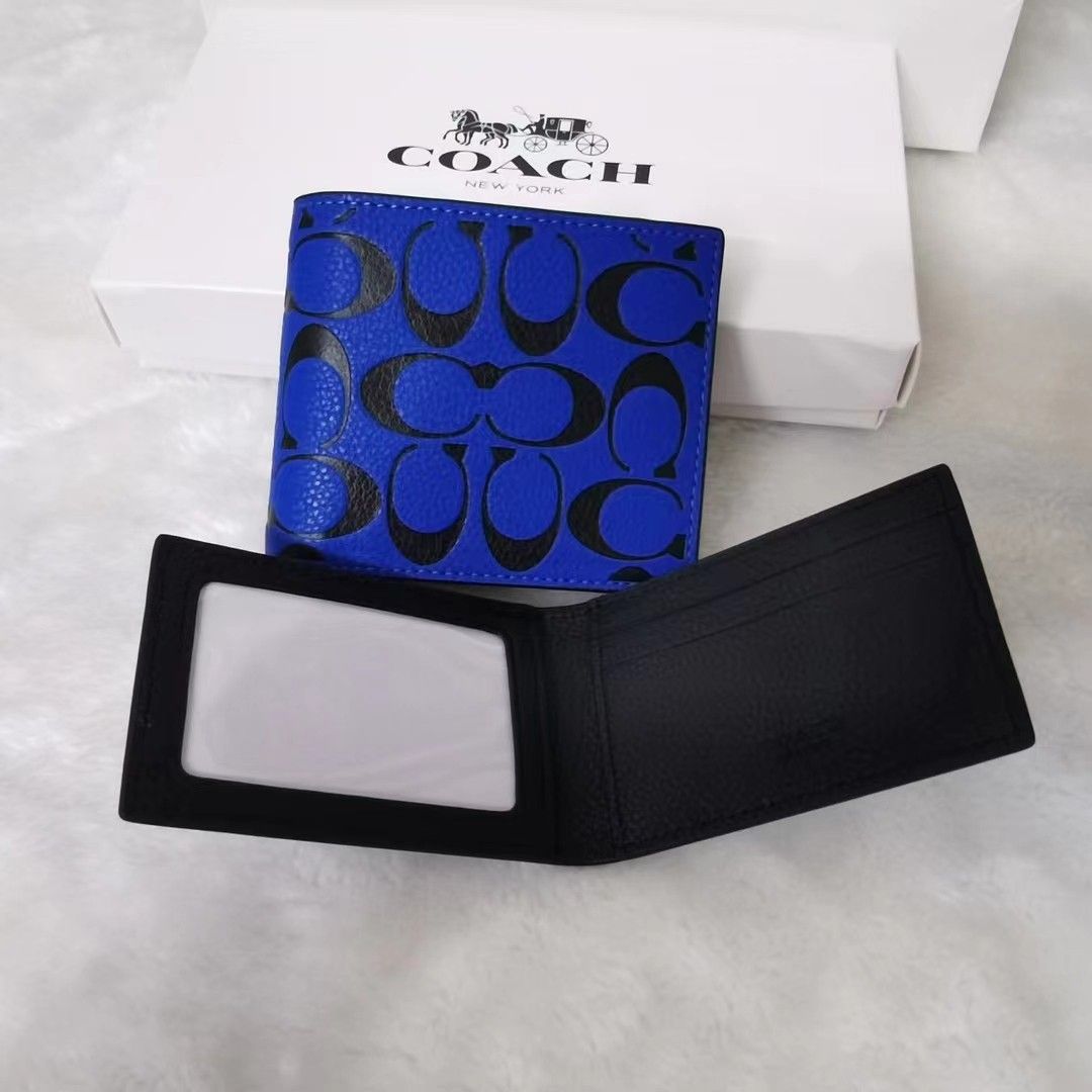 Mens Coach Signature Wallet, Men's Fashion, Watches & Accessories ...