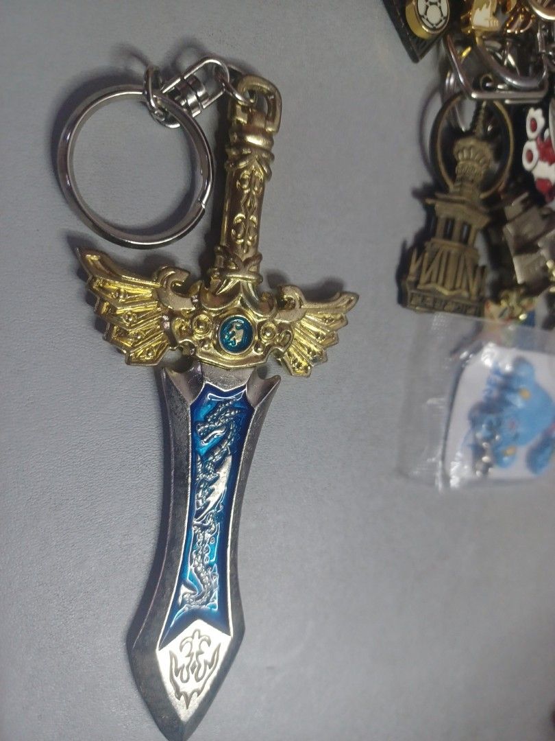Metal Sword Keychain, Hobbies & Toys, Toys & Games on Carousell