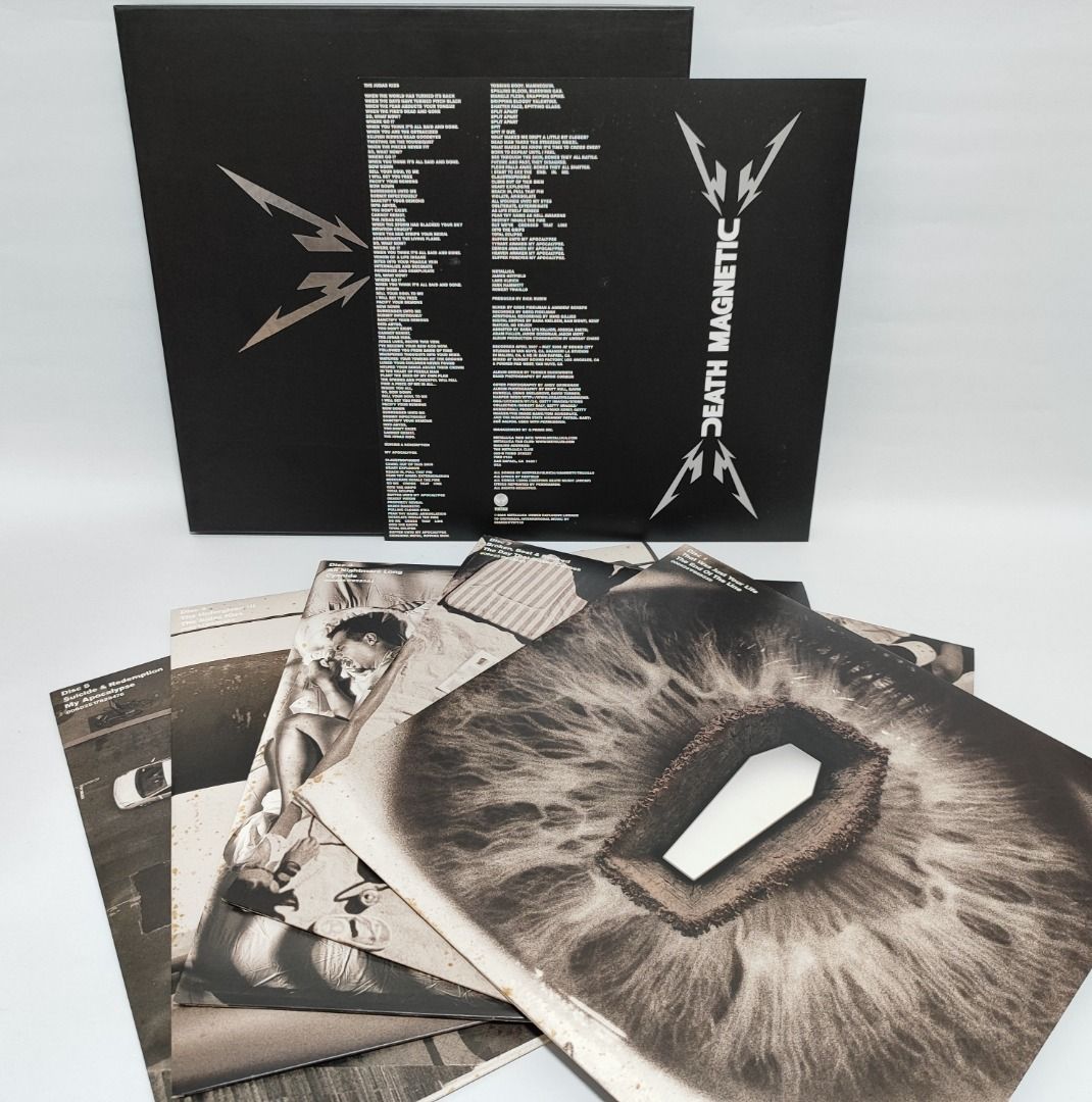 Metallica - Death Magnetic (5 discs Ltd Ed. boxset, audiophile 45rpm ...