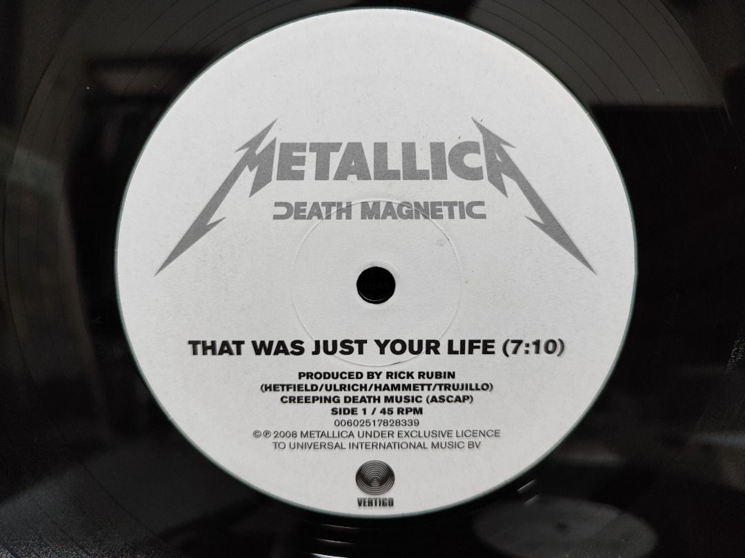 Metallica - Death Magnetic (5 discs Ltd Ed. boxset, audiophile 45rpm ...