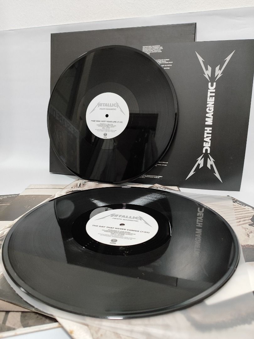 Metallica - Death Magnetic (5 discs Ltd Ed. boxset, audiophile 45rpm ...