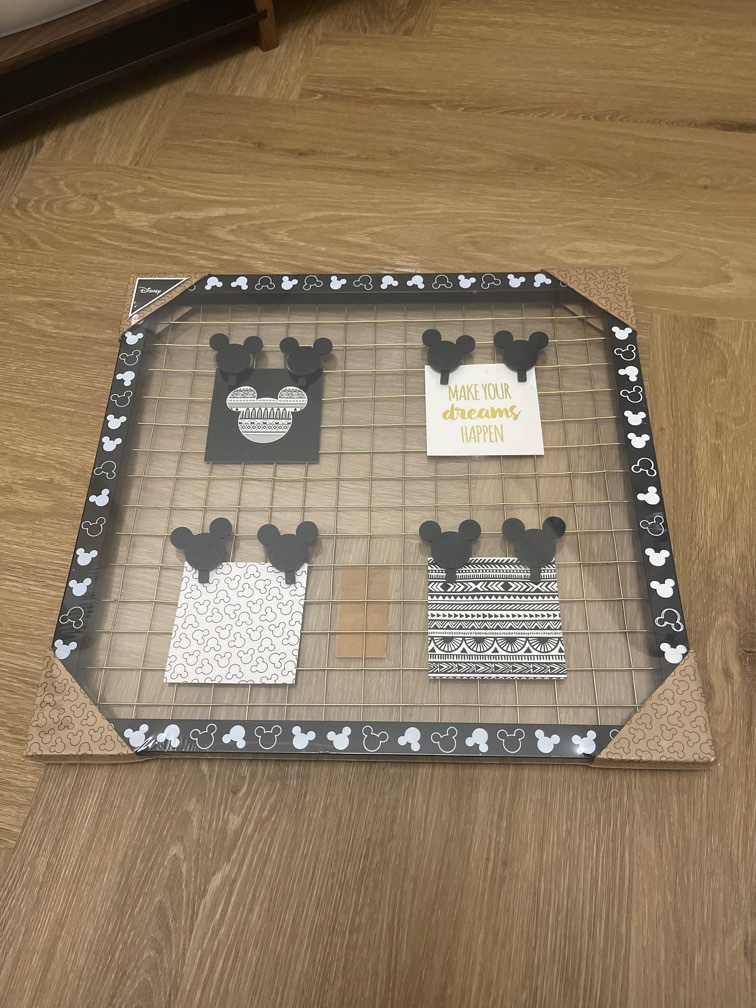 Mickey Notice Board, Furniture & Home Living, Home Decor, Frames ...